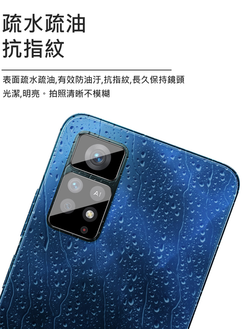 Imak Redmi Note 11 Pro 4G/5G 鏡頭玻璃貼(曜黑版) #防油汙 #抗指紋 - PChome 24h購物
