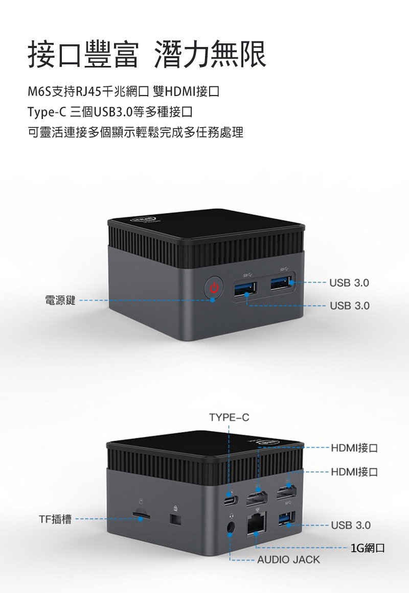MOREFINE M6S 迷你電腦(Intel N5105 2.9GHz/8G/256G) - PChome 24h購物