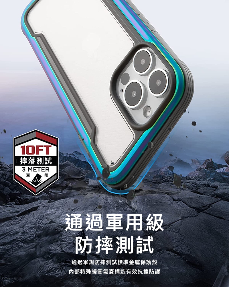 RAPTIC Apple iPhone 13 Pro Shield Pro 保護殼#軍規多重防摔#加高設計#鏡頭保護 - PChome 24h購物